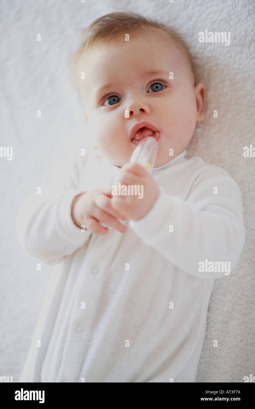 Teething ring hi-res stock photography and images - Alamy