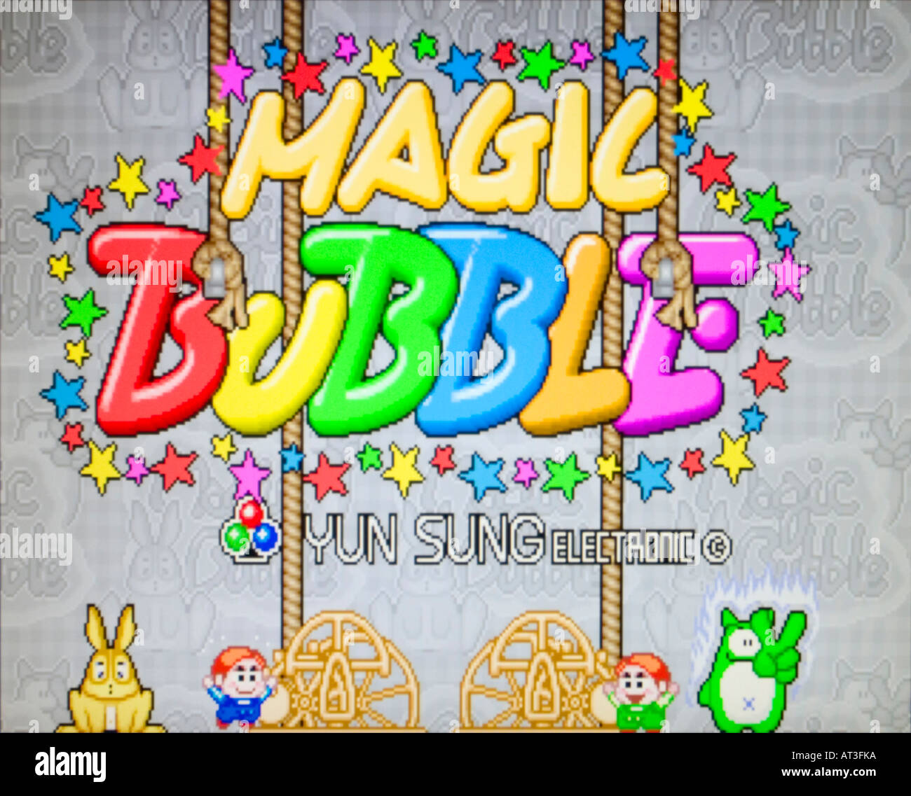 Magic Bubble Yun Sung Electronic 1990 vintage arcade videogame ...