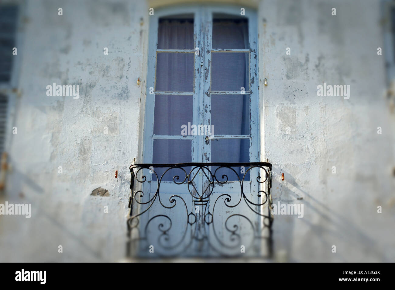 A window with small balcony Stock Photo - Alamy