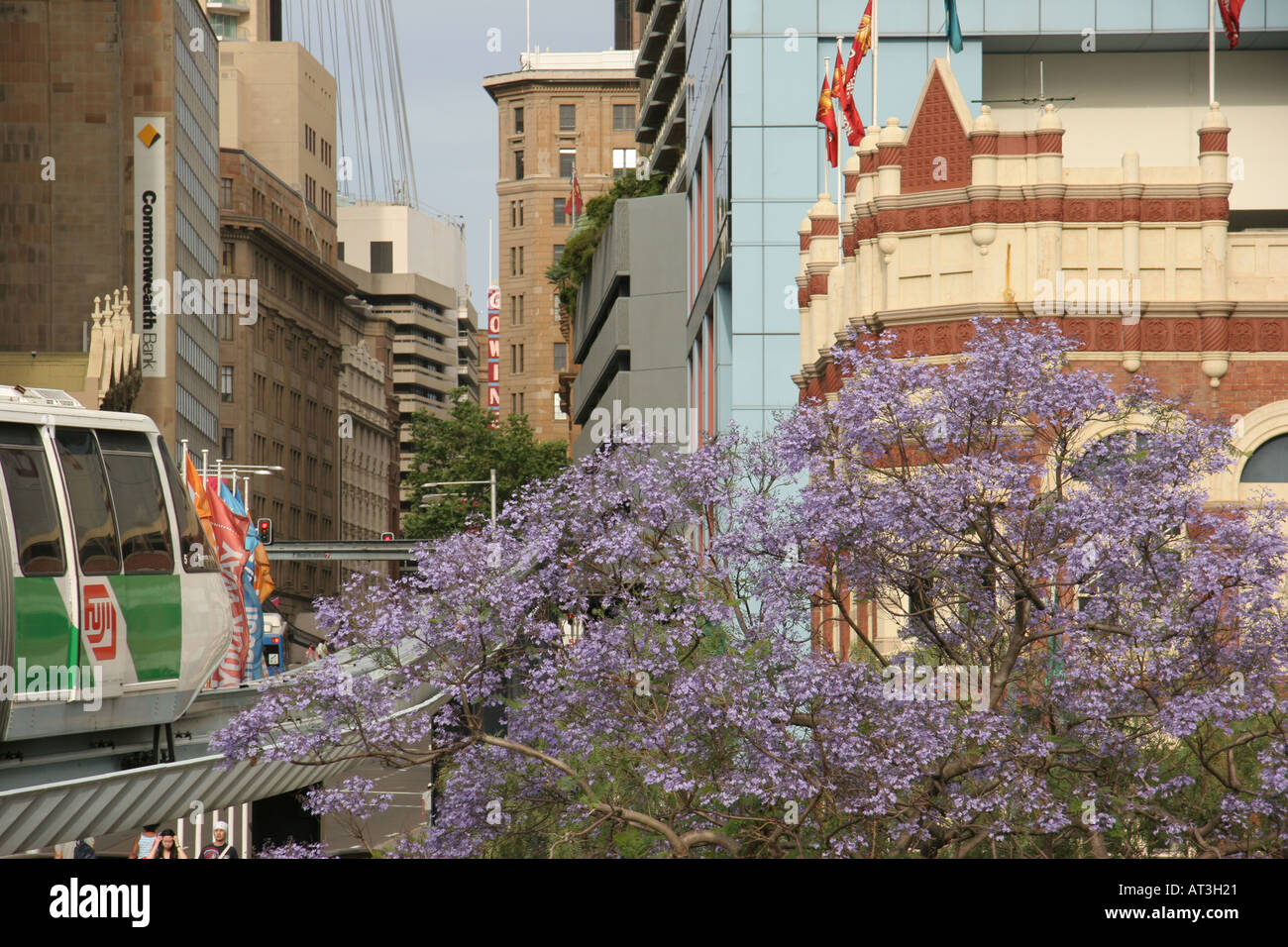 Sydney monorail metro monorail hi-res stock photography and images - Alamy