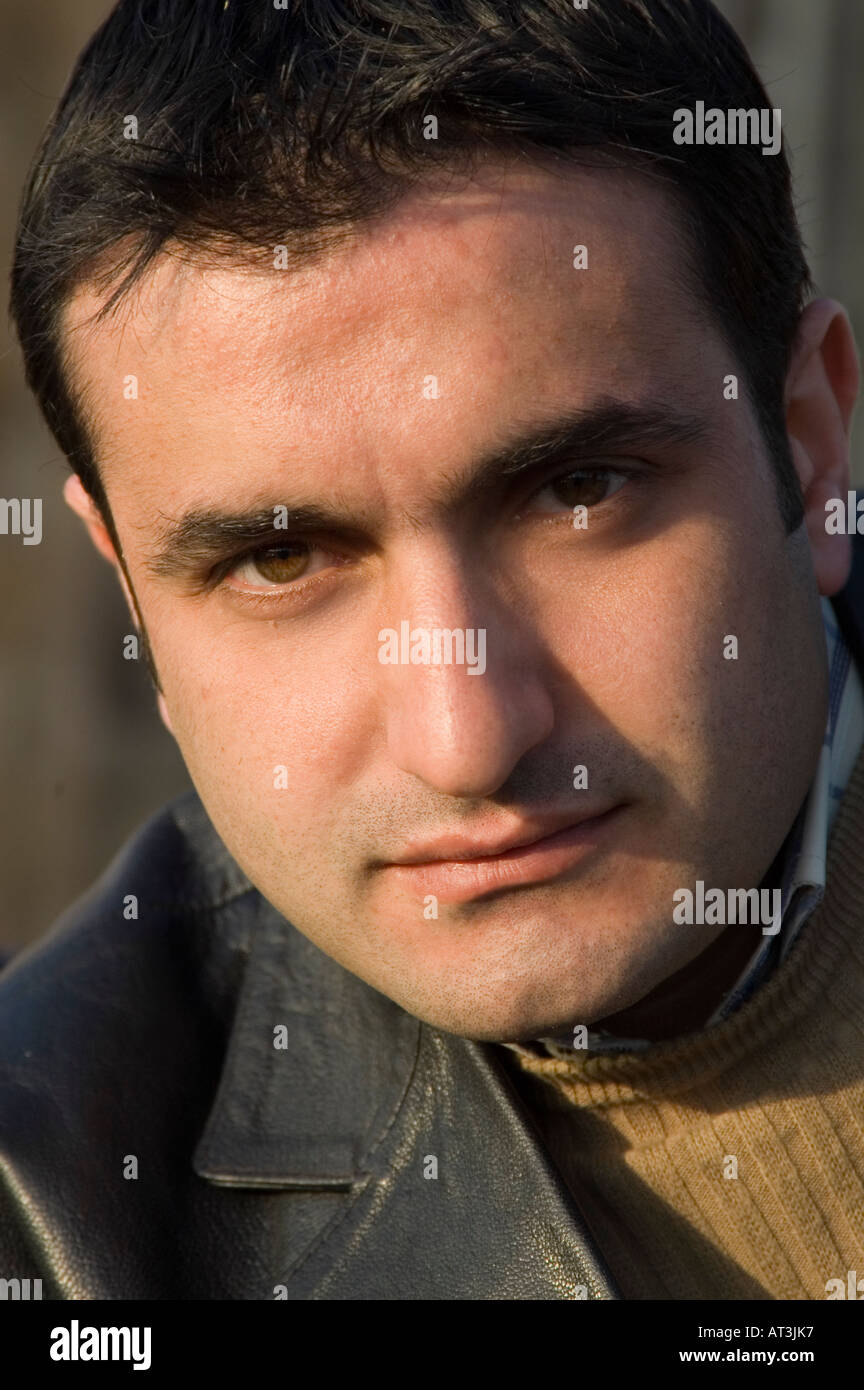 portrait of a man outdoors Stock Photo - Alamy