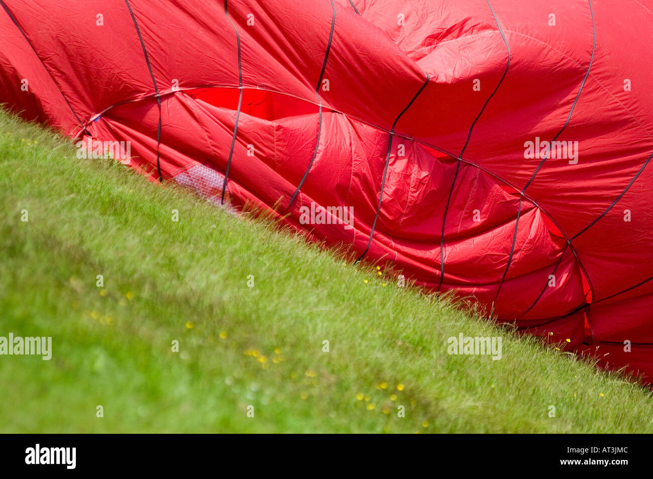 parachute on the ground Stock Photo - Alamy