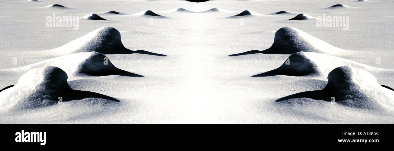 symmetry snow Stock Photo - Alamy