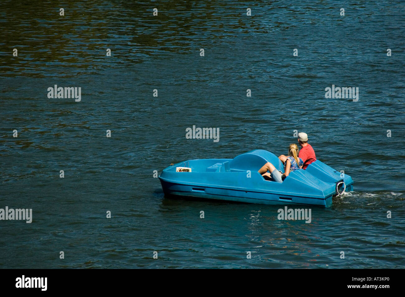Pedalo couple hi-res stock photography and images - Alamy