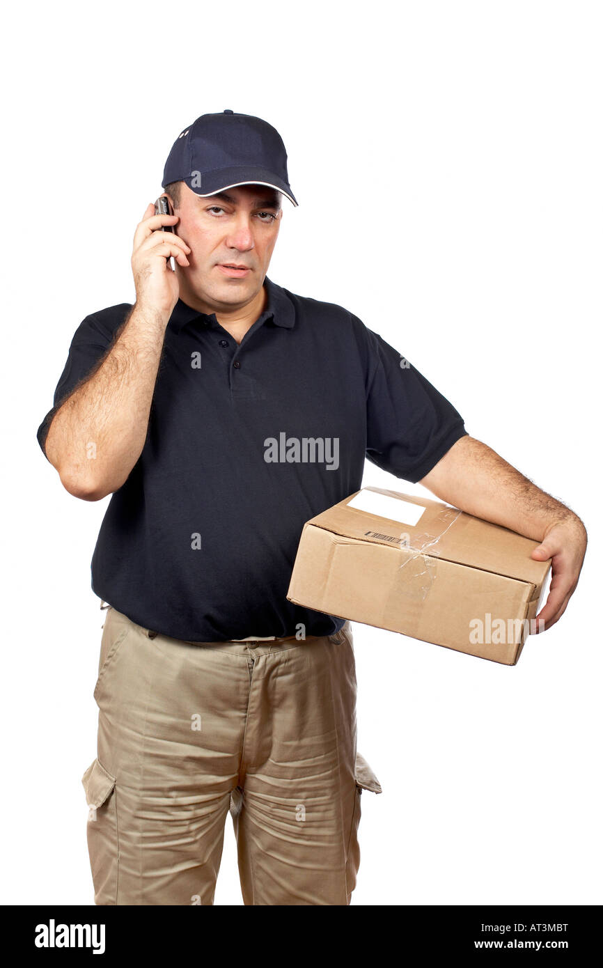 Receiving a phonecall hi-res stock photography and images - Alamy