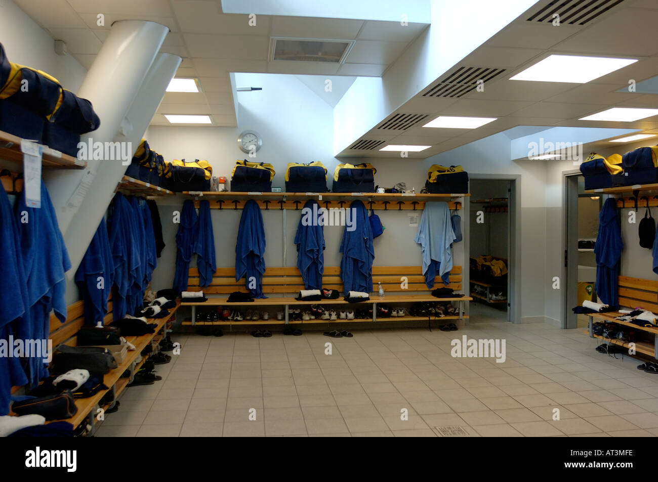Players dressing room hi-res stock photography and images - Alamy