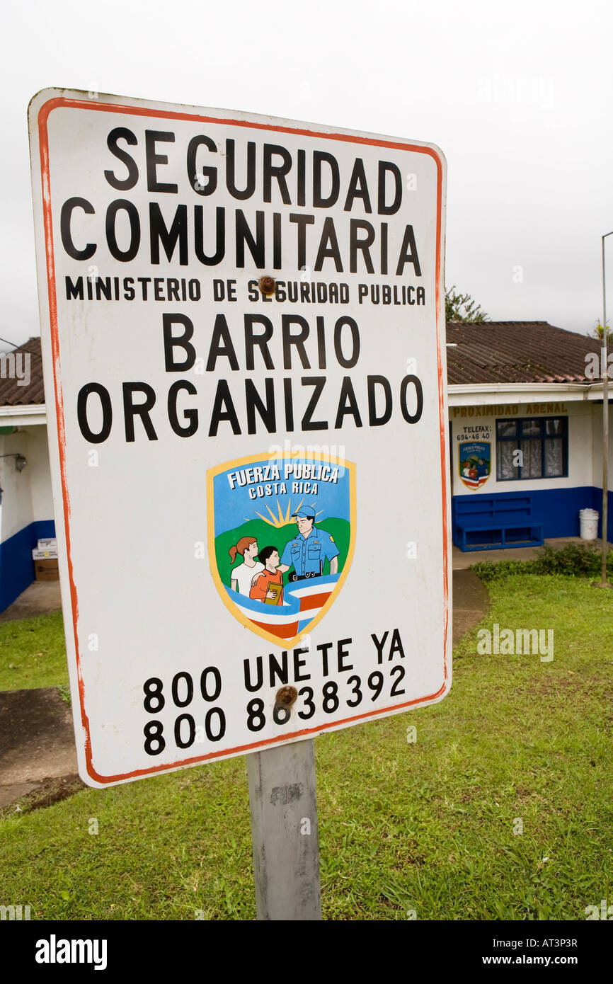 Costa rican police force hi-res stock photography and images - Alamy