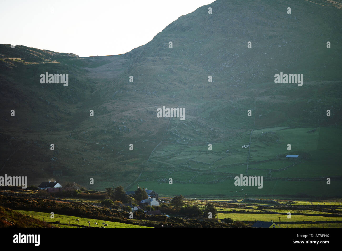 Sunset on the Ring of Kerry, County Kerry, Ireland Stock Photo - Alamy