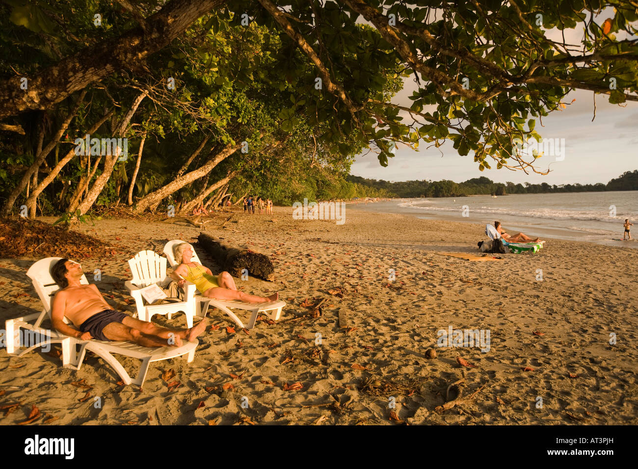 Visitor on sun lounger hi-res stock photography and images - Alamy