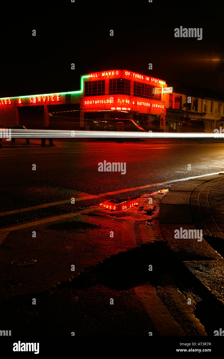 Southfields neon london hi-res stock photography and images - Alamy