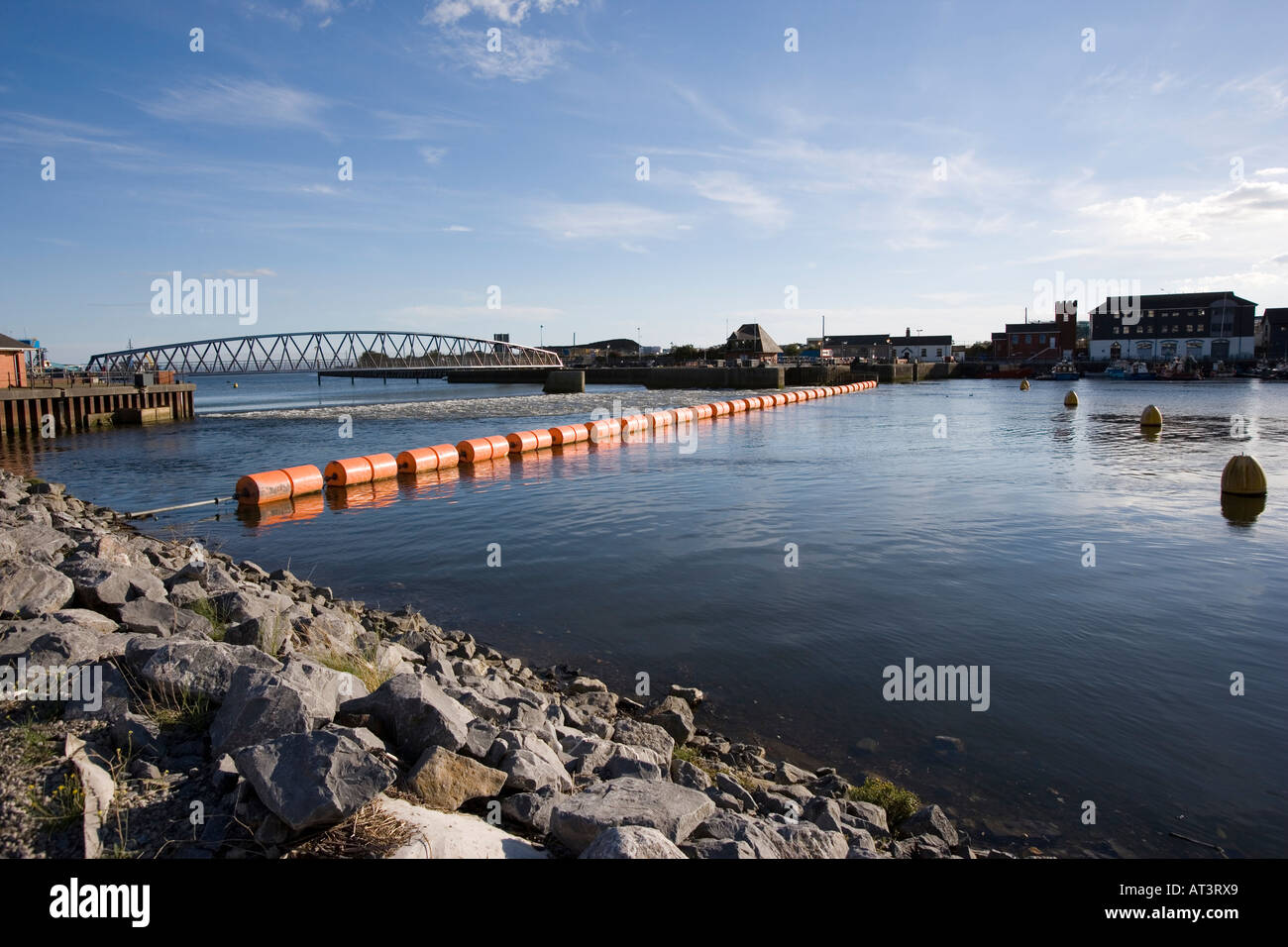 Swansea docks Wales Stock Photo - Alamy