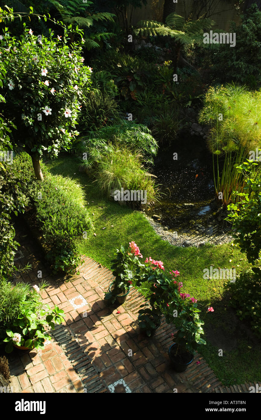 The Dell at Gibraltar Botanic gardens or Alameda Gardens Stock Photo ...