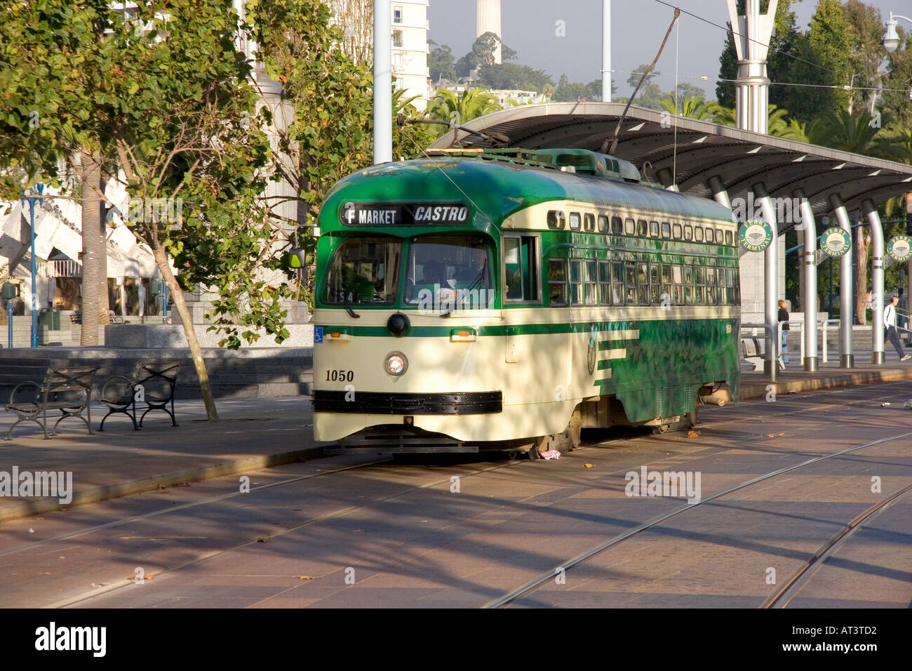 Retro trolley hi-res stock photography and images - Alamy