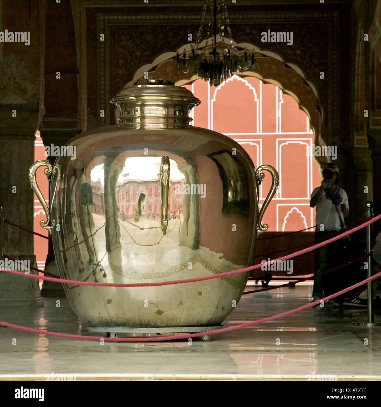 Silver urn city palace jaipur hi-res stock photography and images - Alamy