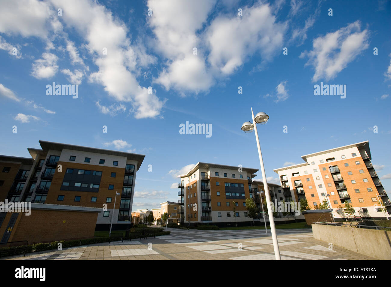 Housing estate East London Stock Photo - Alamy