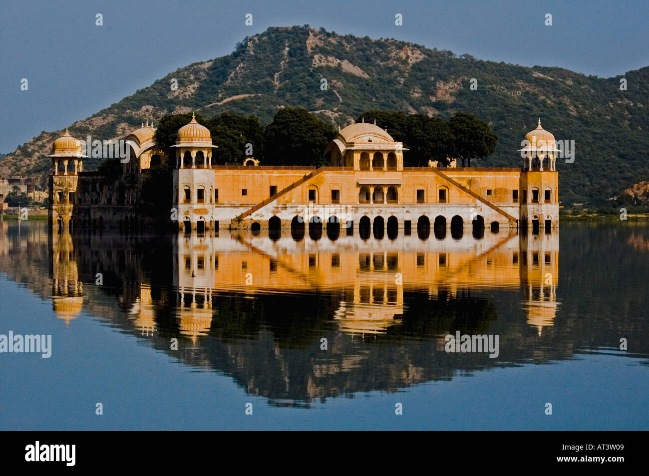 Jal Mahal or Lake Palace in Jaipur Rajasthan India with perfect ...