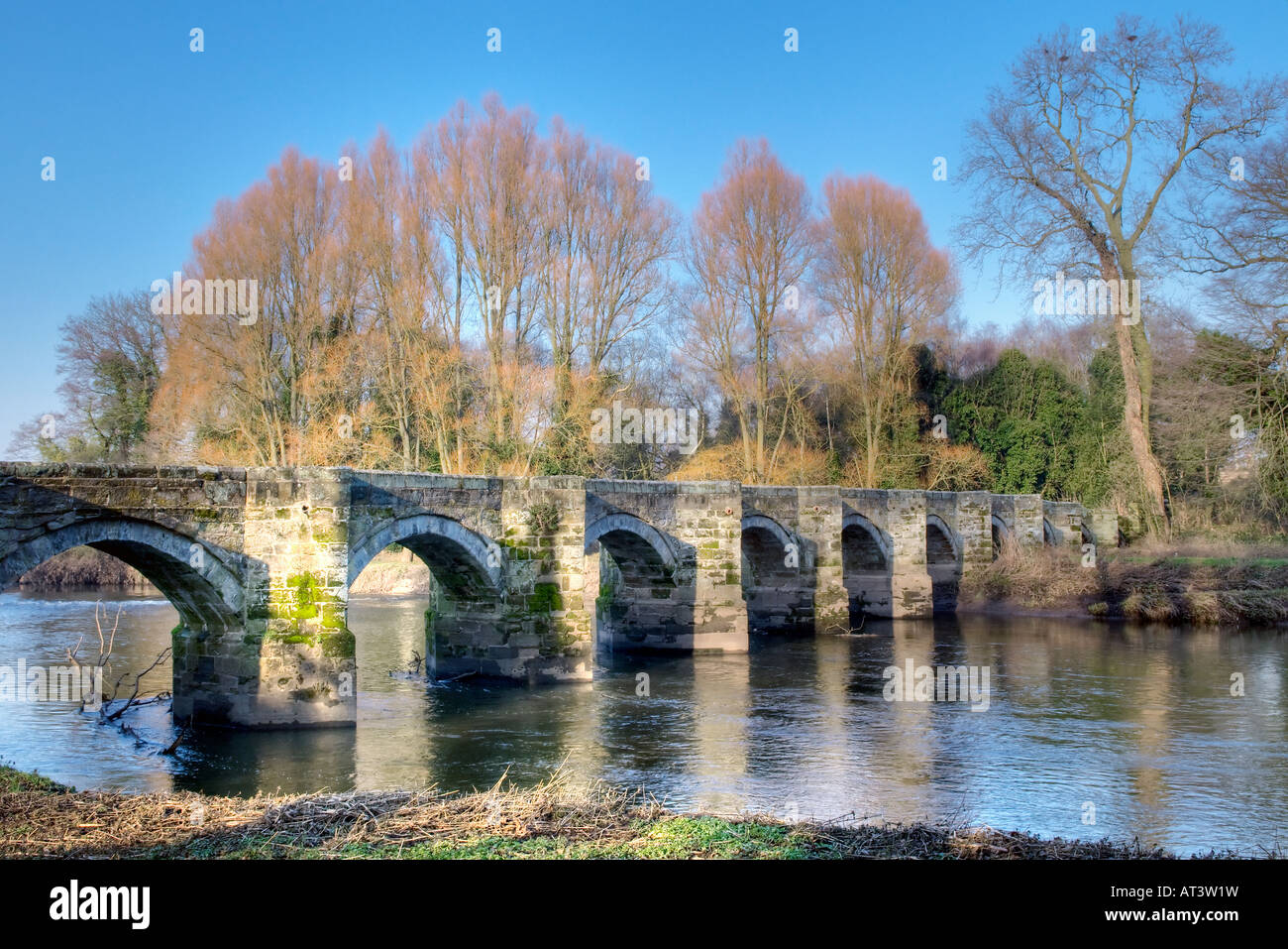 Essex bridge at Shugborough in Staffordshire" Great Britain Stock Photo ...