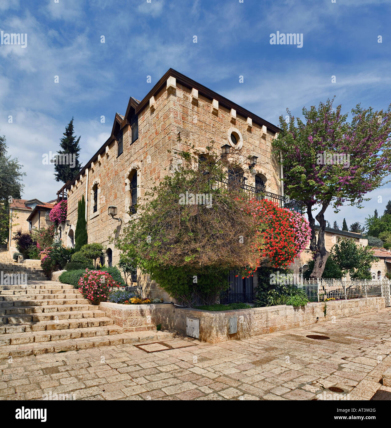 Yemin Moshe district, Jerusalem, Israel Stock Photo - Alamy