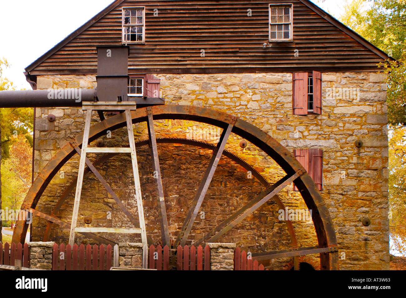 Rock Run Mill at Susquehanna State Park Maryland Stock Photo - Alamy