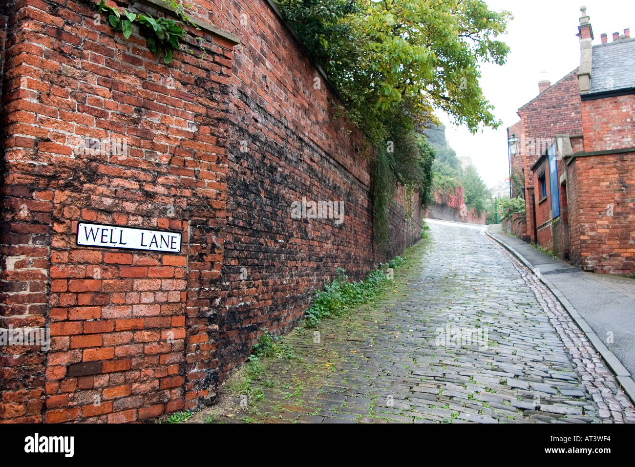 Well lane street sign hi-res stock photography and images - Alamy
