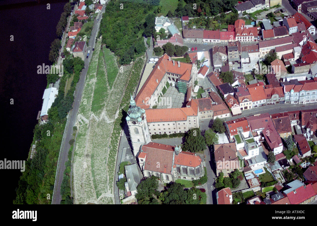 Melnik castle Czech Republic Stock Photo - Alamy