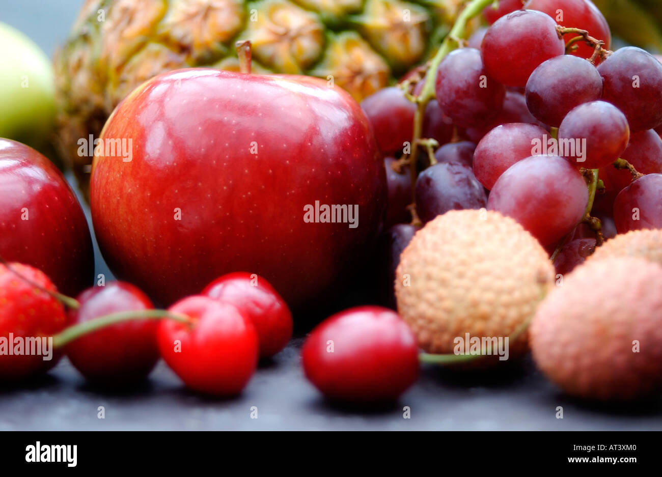 Mixture of Fresh Fruit Stock Photo - Alamy