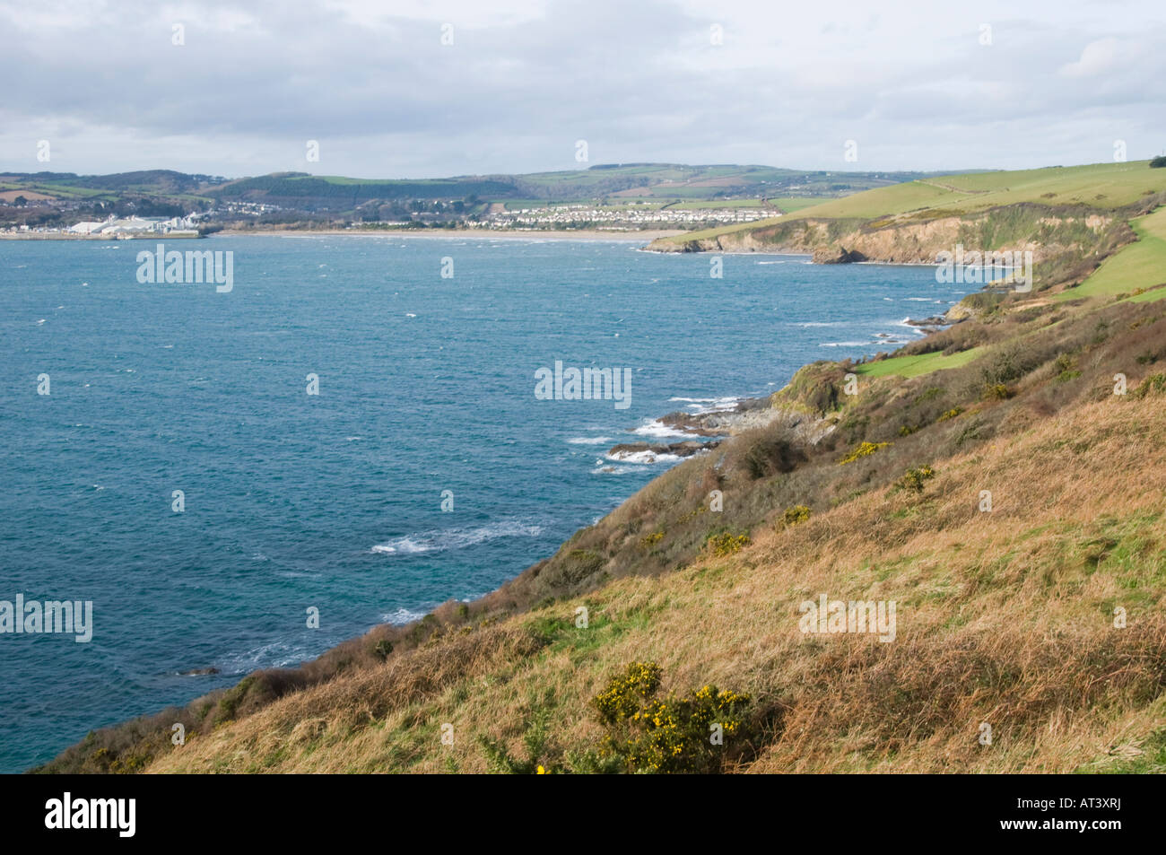 St Austell Bay Stock Photo - Alamy