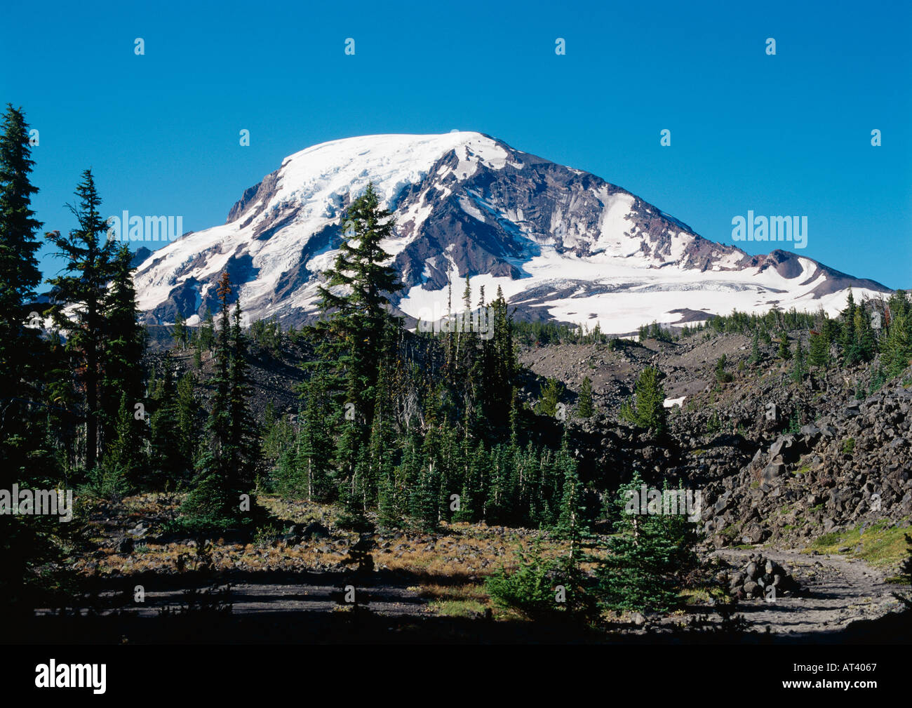 Mt Adams 1998 Stock Photo - Alamy