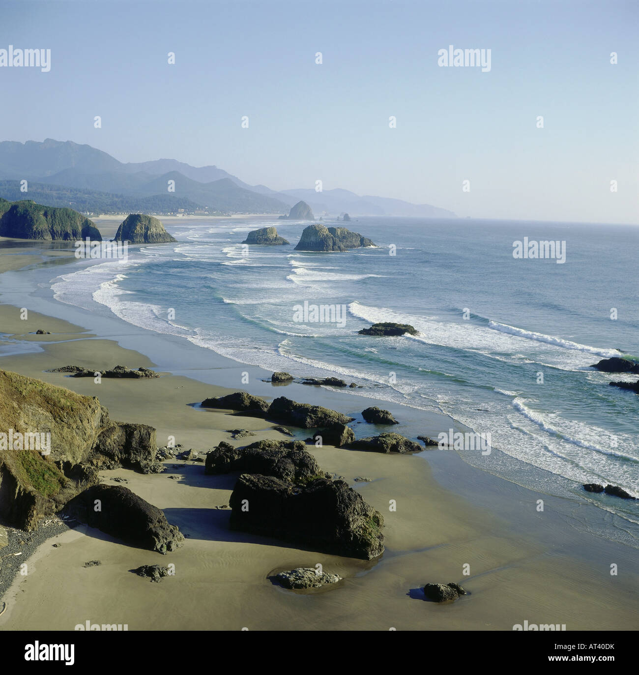 geography / travel, USA, Oregon, landscapes, coast, coastline, Cannon ...