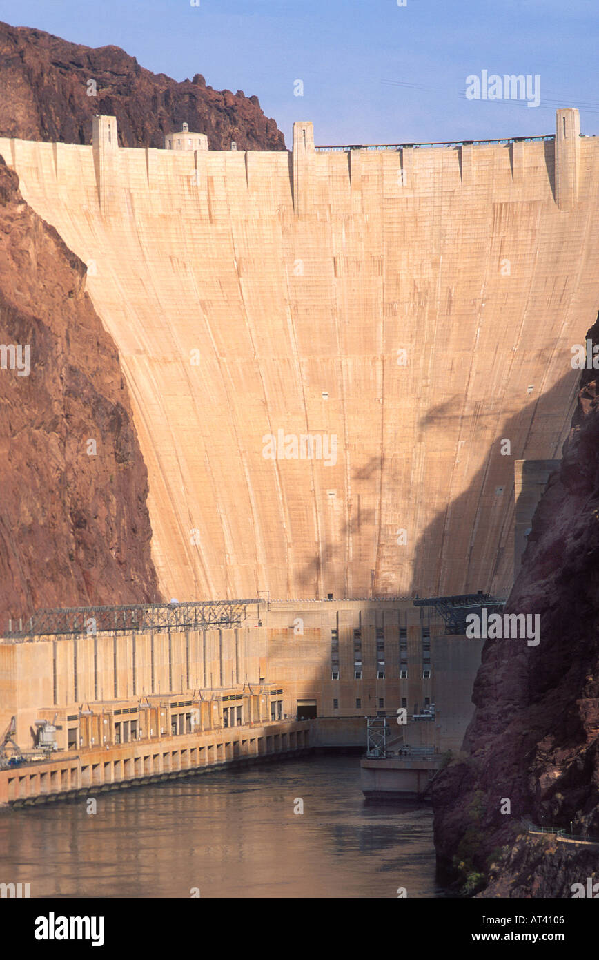 Hoover Dam on the Colorado River near Las Vegas Nevada Stock Photo - Alamy