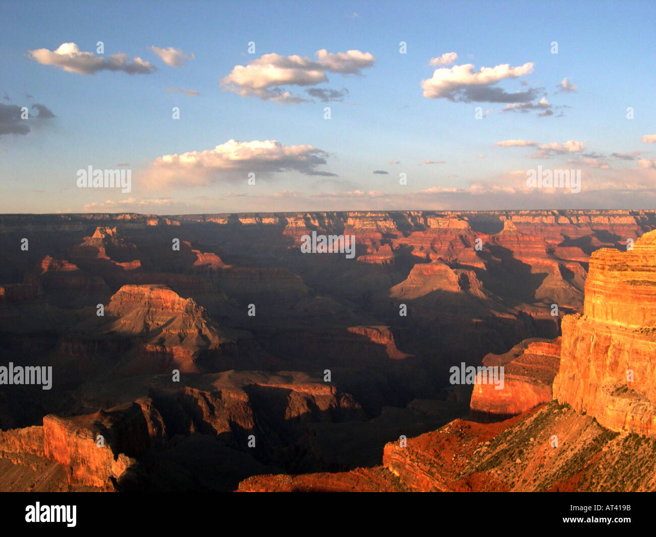 Grand Canyon from the Southern rim Stock Photo - Alamy