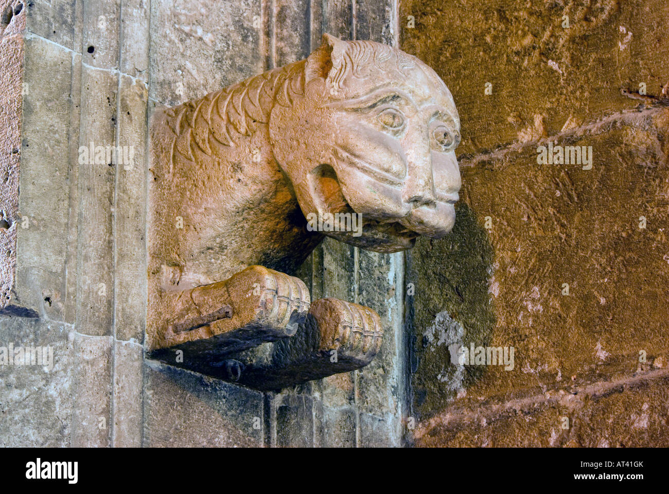 lion at Lion Gate, main entrance, Aleppo citadel, Syria Stock Photo - Alamy