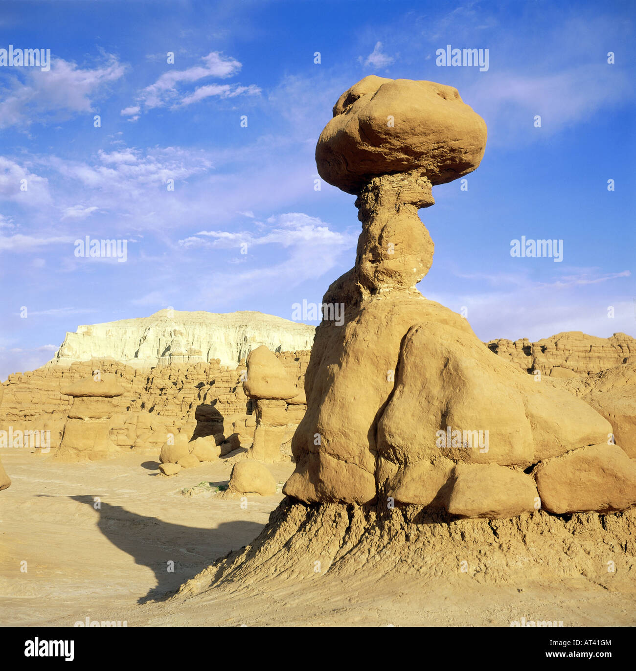geography / travel, USA, Utah, Goblin Valley, sandstone cliff, rock ...