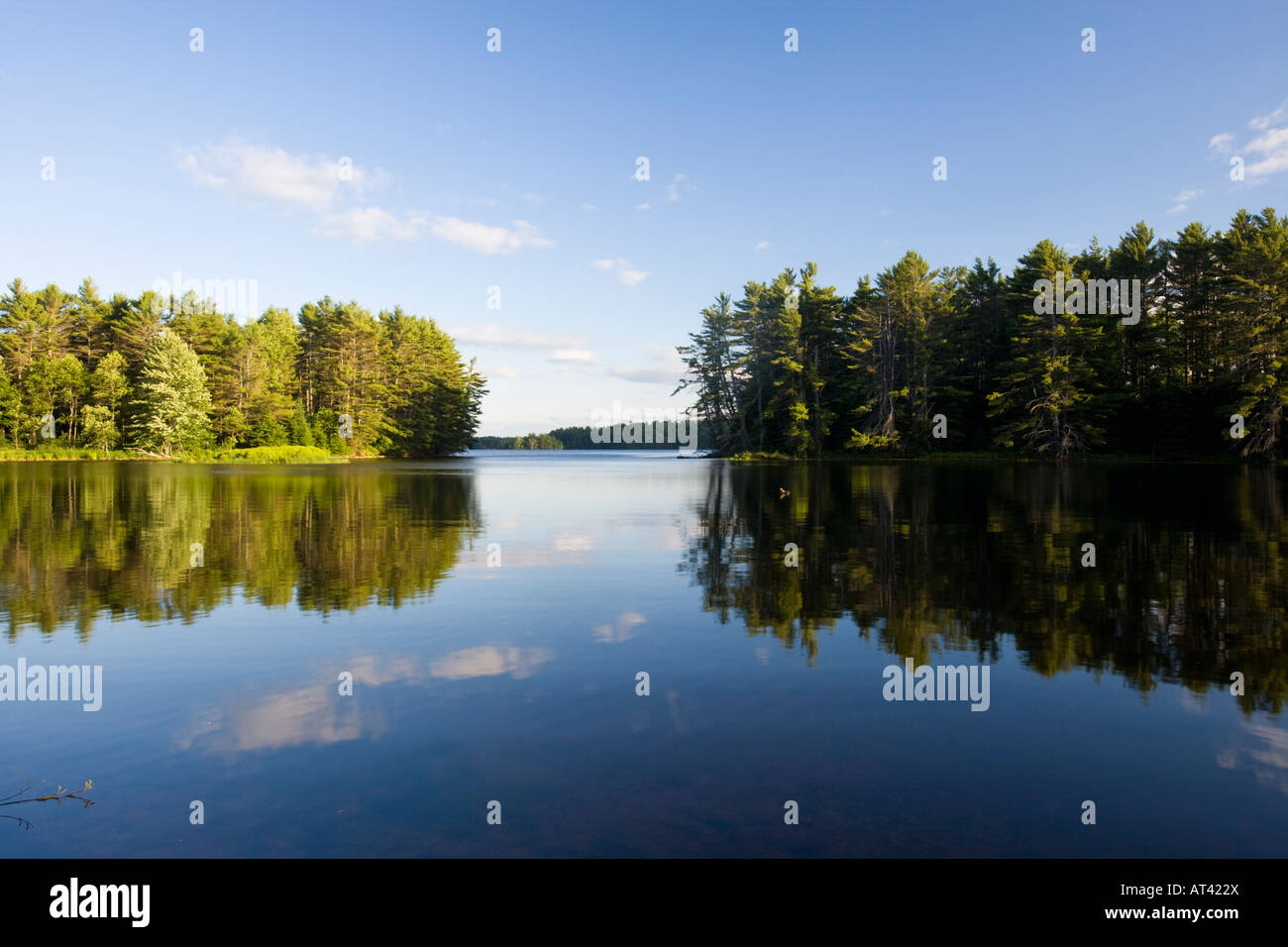 Turner Cove on the Androscoggin River in Turner, Maine Stock Photo - Alamy