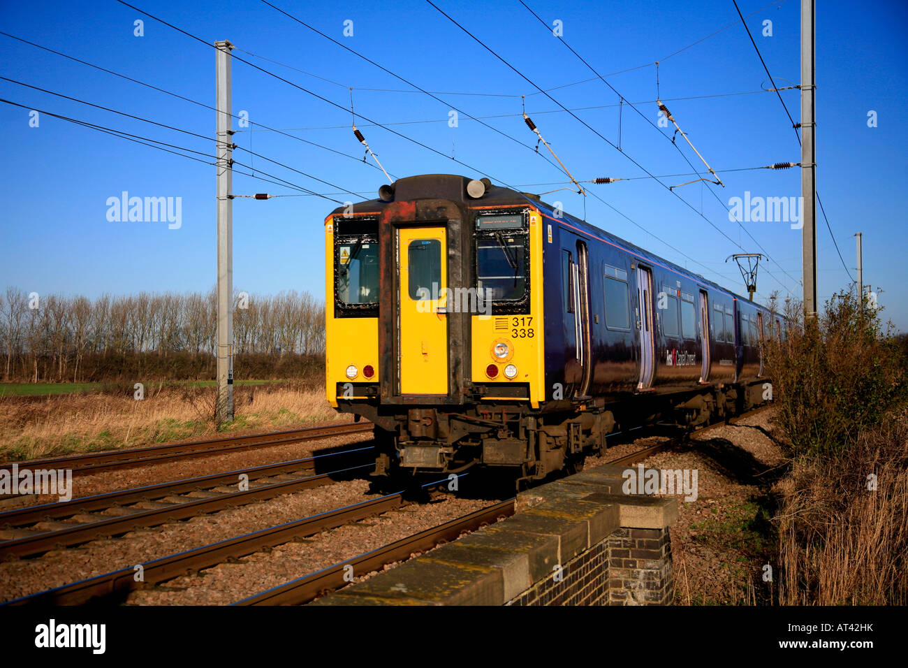 317338 First Capital Connect unit Connington crossing Peterborough east ...