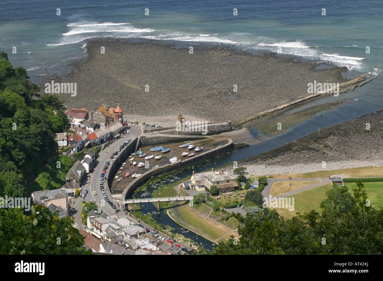 Lynton a lynmouth hi-res stock photography and images - Alamy