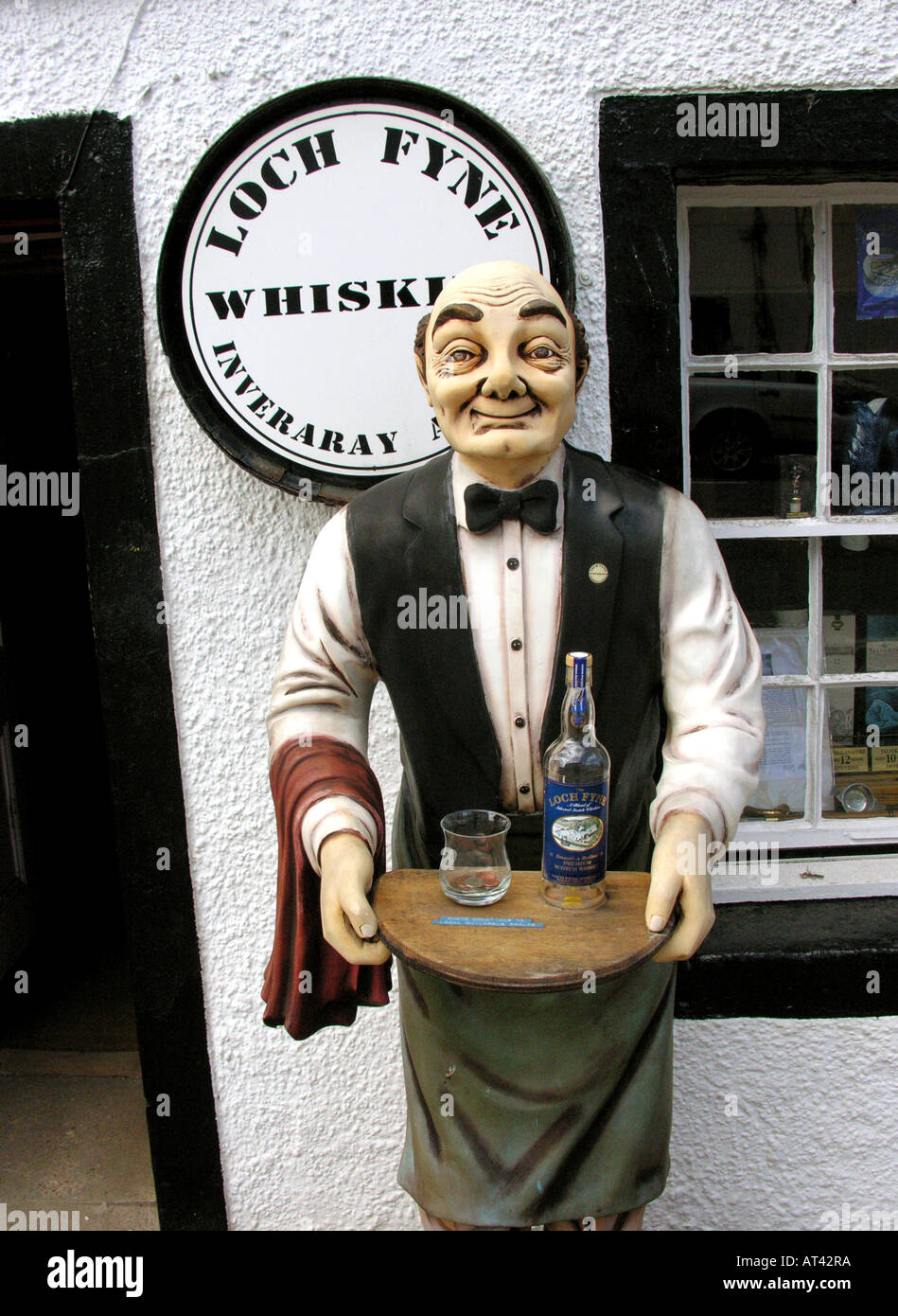 Whisky shop in Inveraray Scotland Stock Photo - Alamy