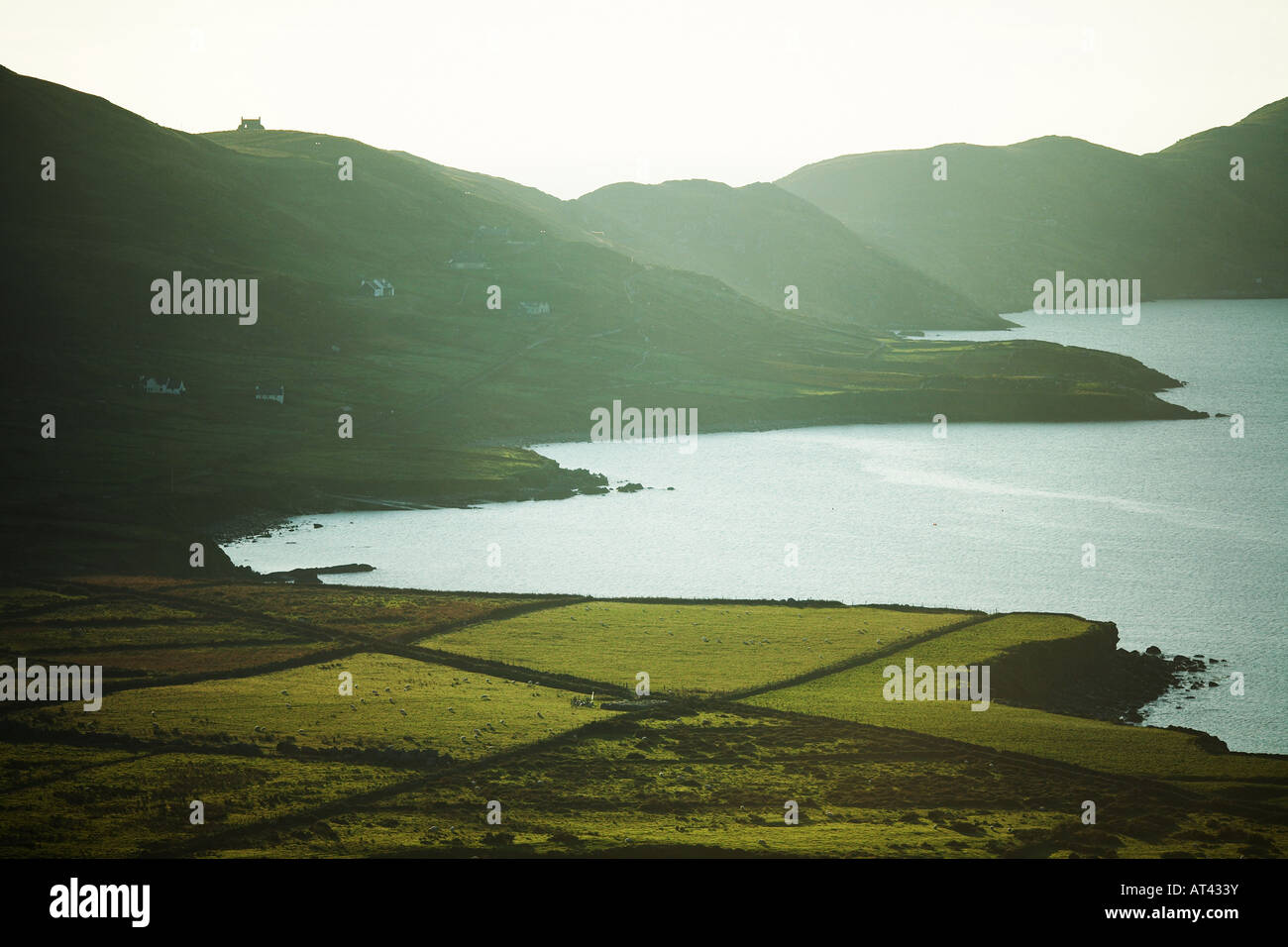 Sunset on the Ring of Kerry, County Kerry, Ireland Stock Photo - Alamy