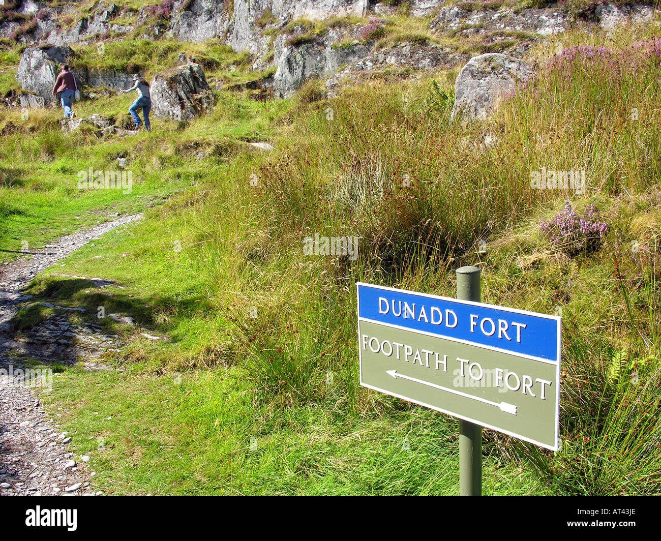 Dunadd Fort High Resolution Stock Photography and Images - Alamy