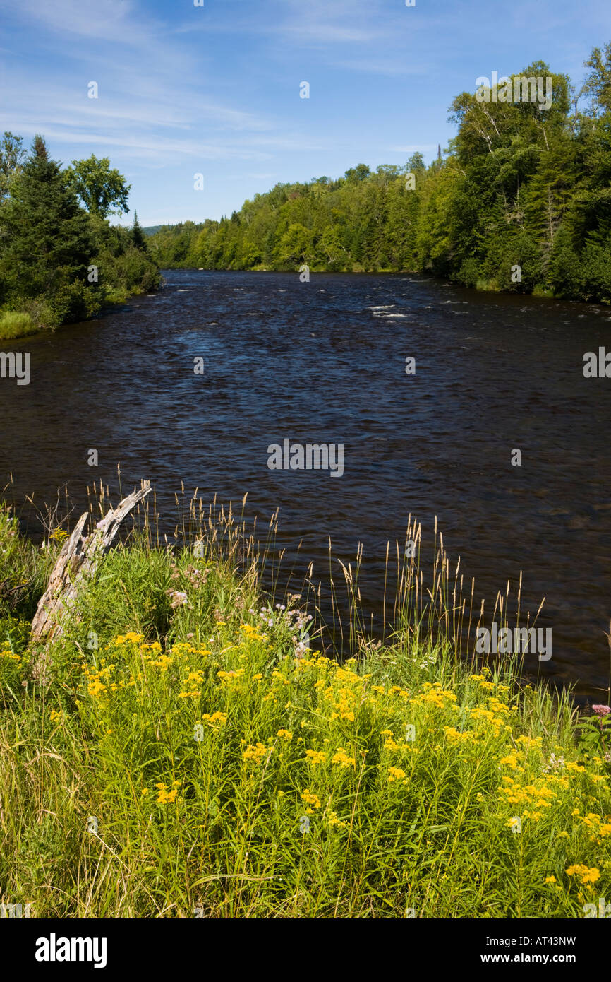 The Connecticut River in Pittsburg, New Hampshire Stock Photo - Alamy