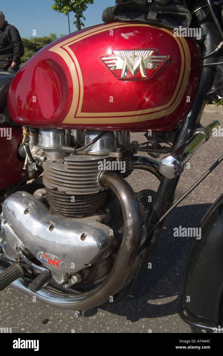 Twin cyclinder motorcycle hi-res stock photography and images - Alamy