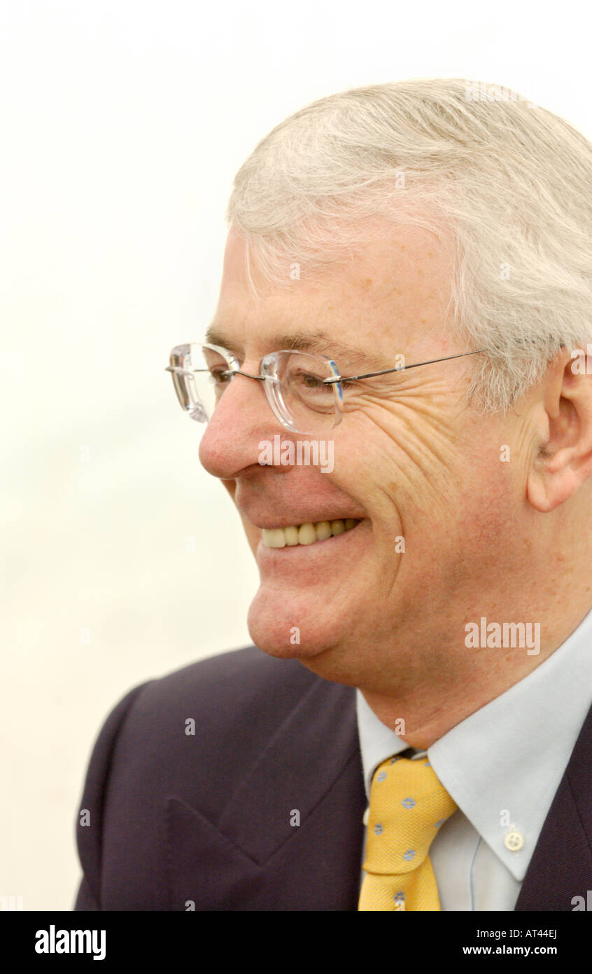 Former Conservative Prime Minister John Major at The Guardian Hay ...