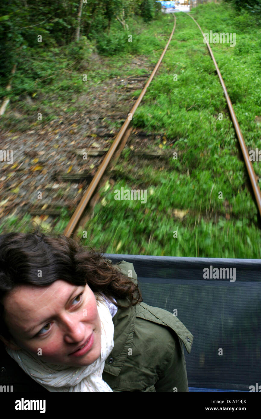 The rando rail pedalo railway tourist attraction through Regional ...