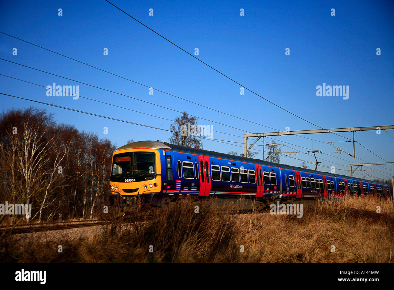 365534 First Capital Connect unit Connington crossing Peterborough east ...