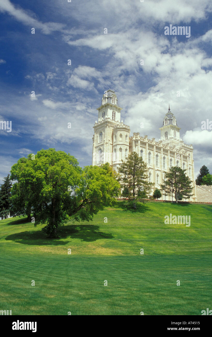 Manti utah temple hi-res stock photography and images - Alamy