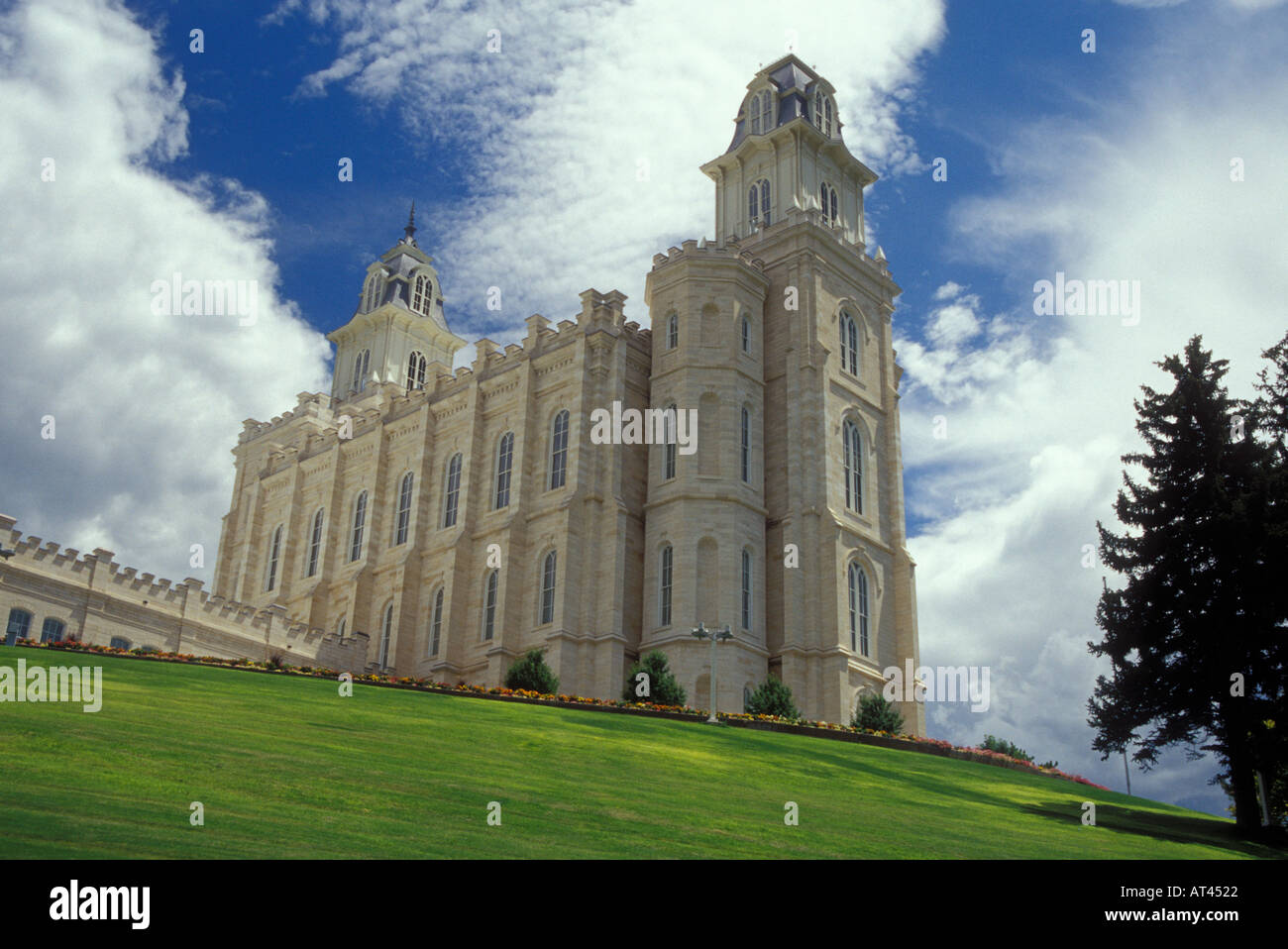 Manti utah temple hi-res stock photography and images - Alamy