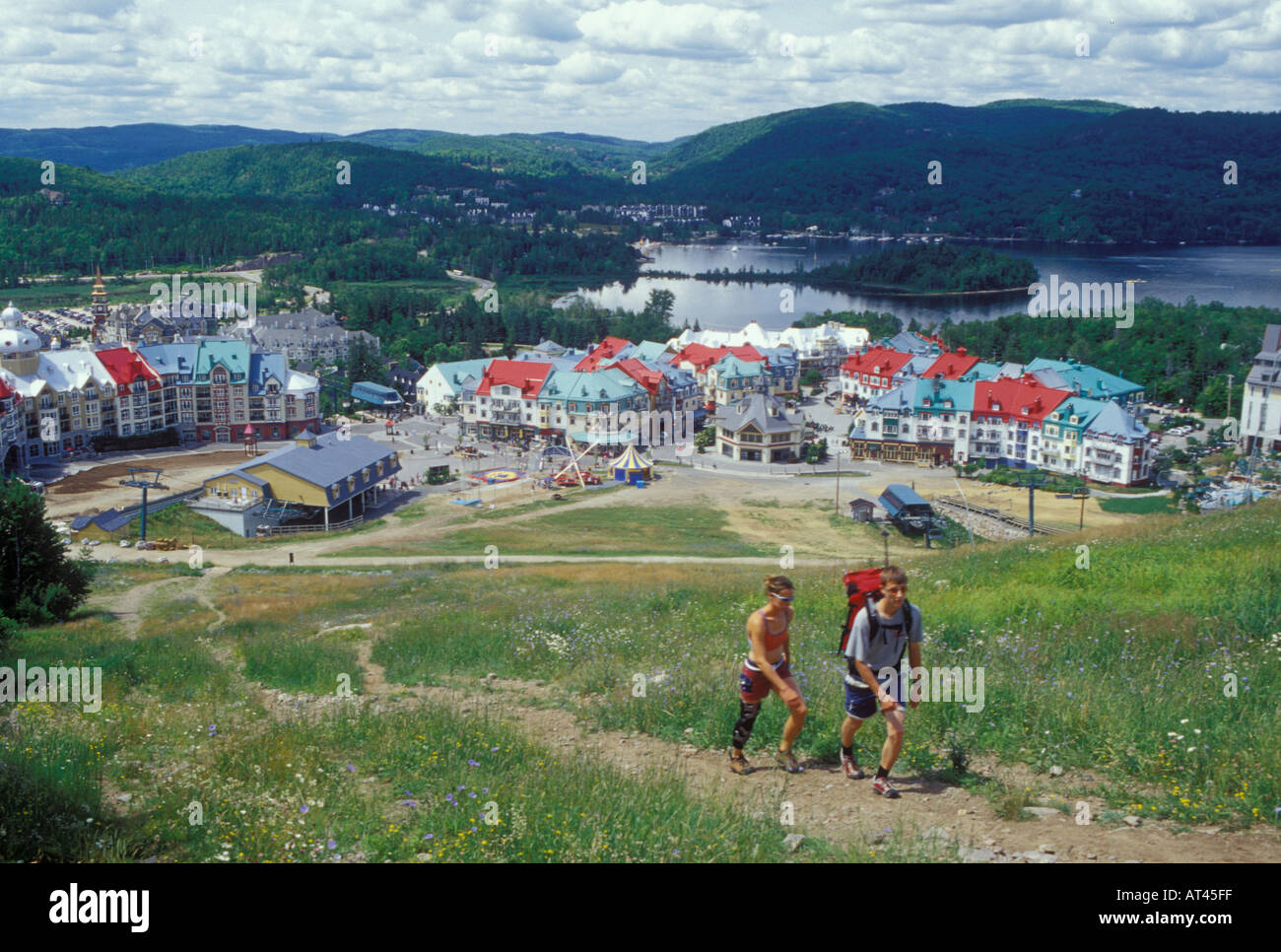 Mt tremblant lake view hi-res stock photography and images - Alamy