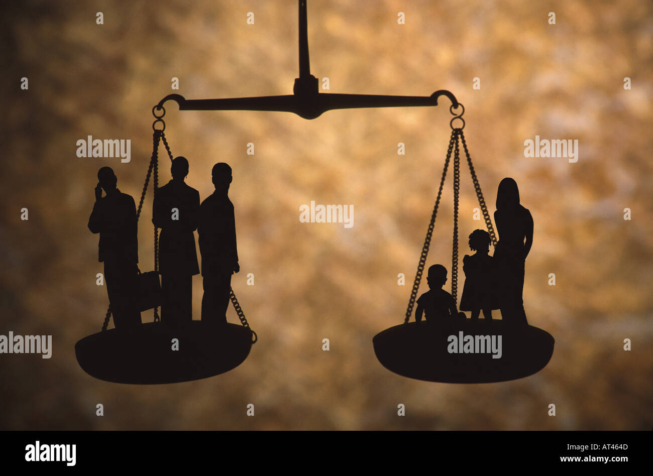 Balancing scales children hi-res stock photography and images - Alamy