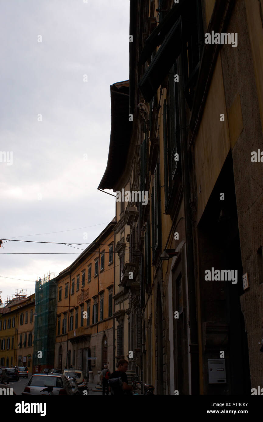 Tenement house Pisa Tuscany Italy inside stairs Stock Photo - Alamy