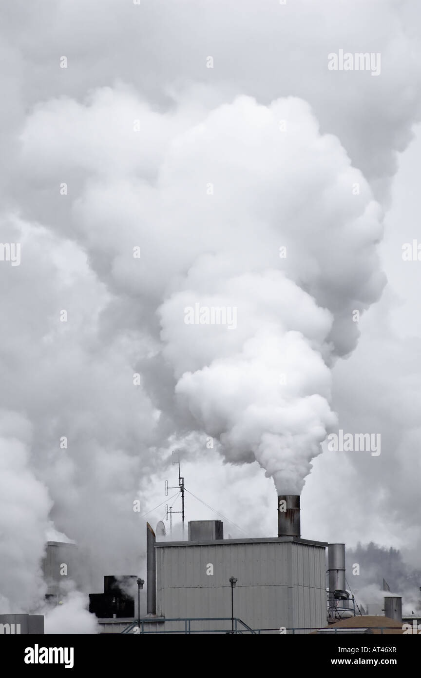 Industrial Smoke Chimney Pollution Stock Photo - Alamy